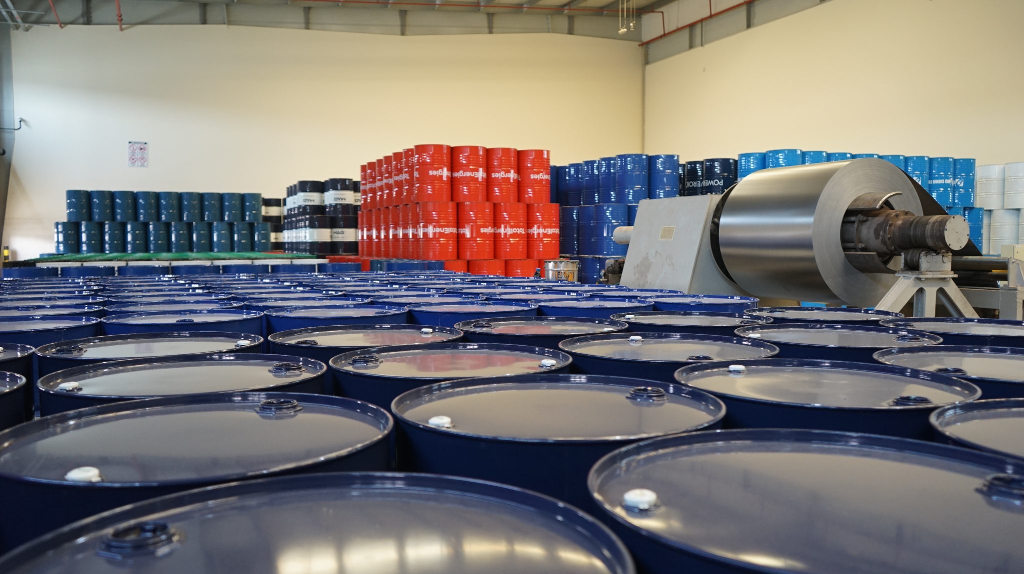 UDM – High Quality Steel Drum Manufacturing